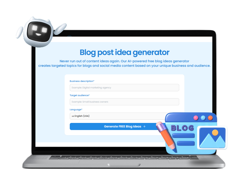 Blog post ideas generator | Free AI content topic creator | ContentIdeas